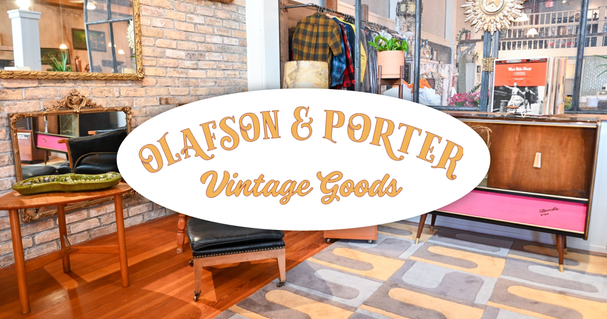 Olafson & Porter Vintage Goods | Coffee & Goods in Kenosha